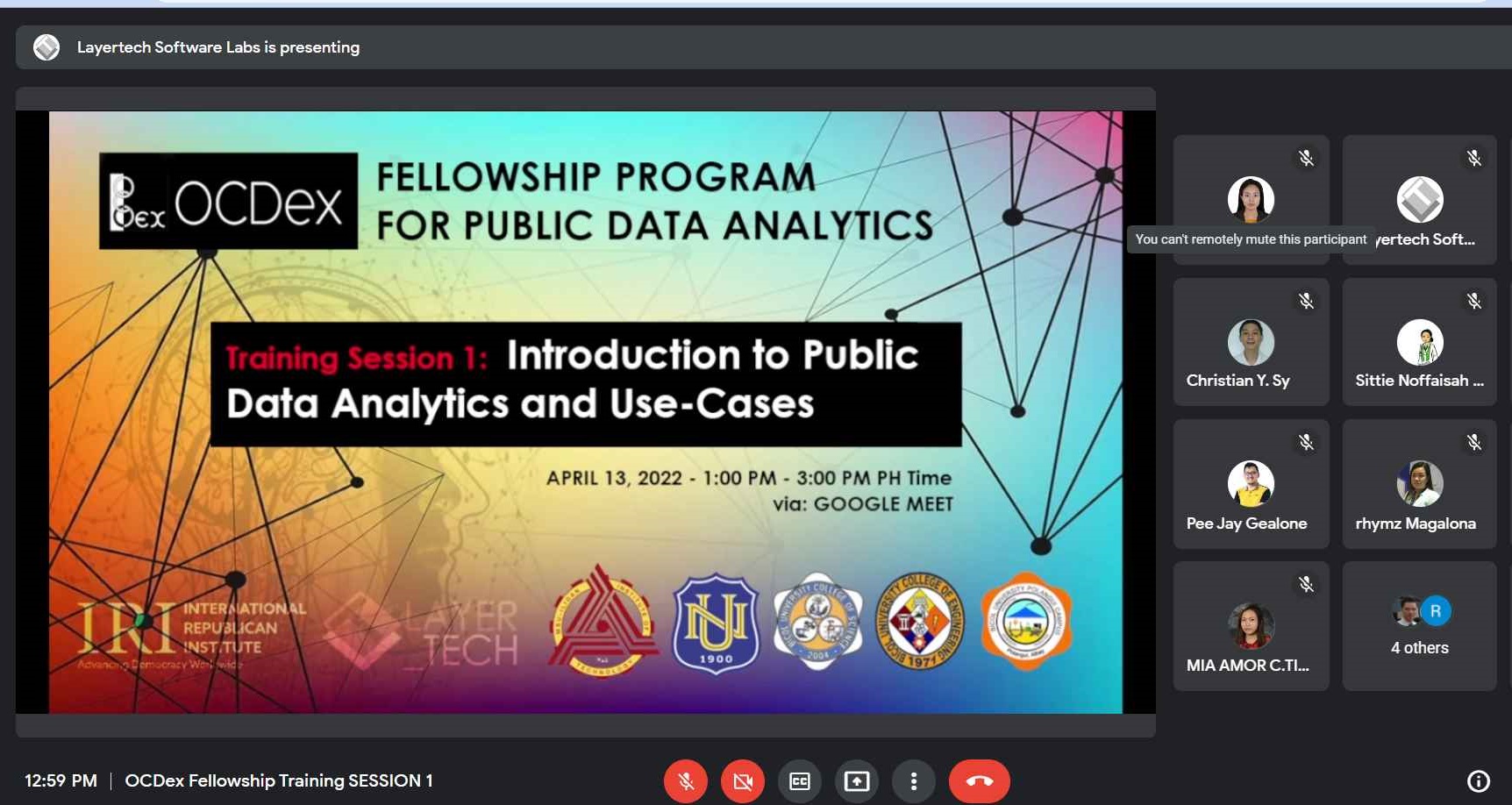 Layertech Launches OCDex 2022 Fellowship Program on Public Data Analytics – LAYERTech Software Labs